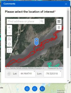 How-To: PIC Mapping Interface - Ganaraska Conservation