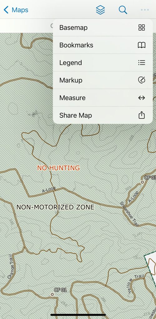 Ganaraska Forest Trails Map